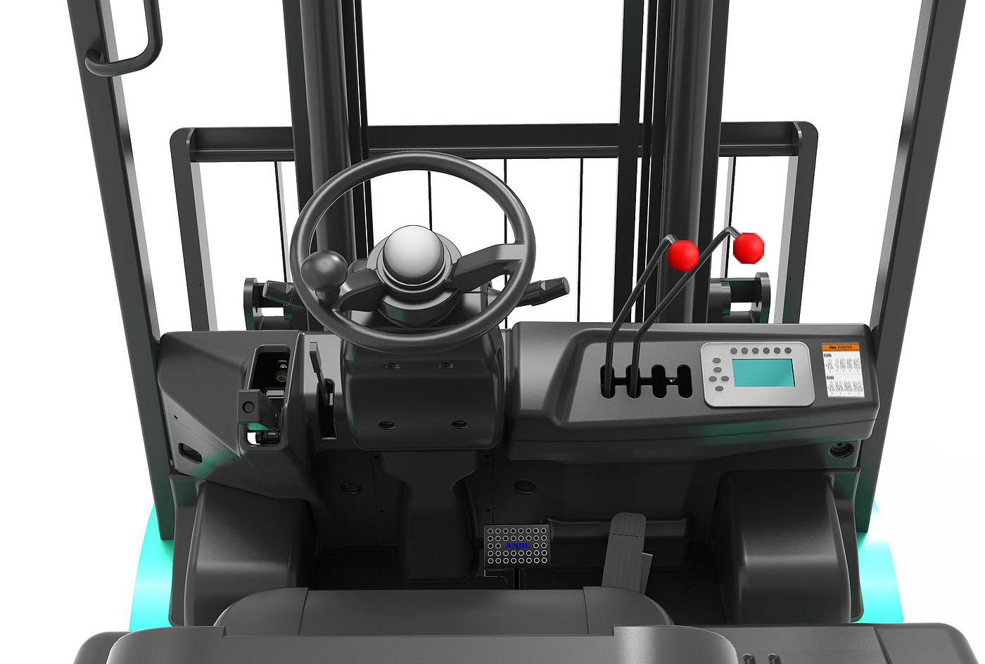 平衡重叉车（外观、仪表、驱动器）设计 - 普象网