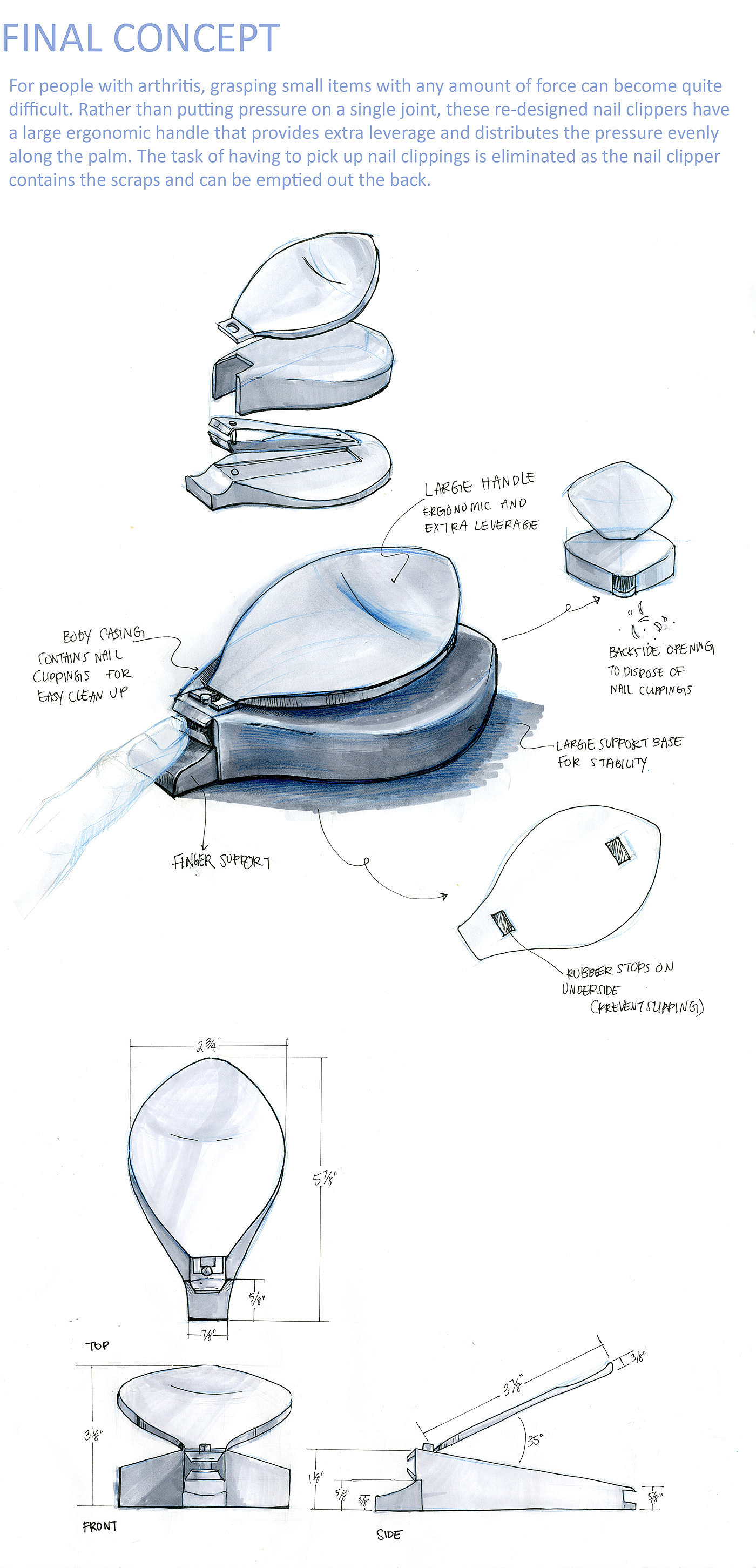 EASY CLIP nail clipper design & packaging - 普象网