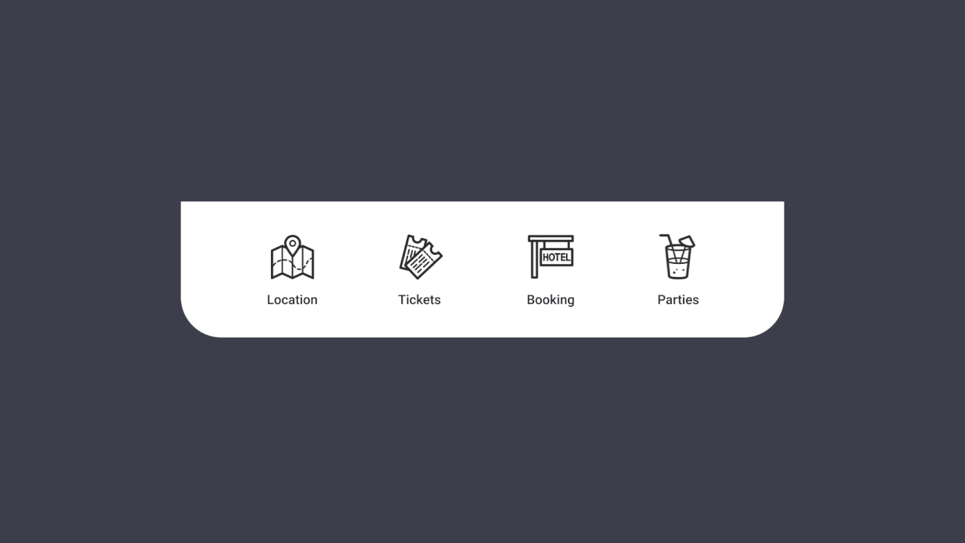 UI/UX | Random Tab Bar Animation - 普象网