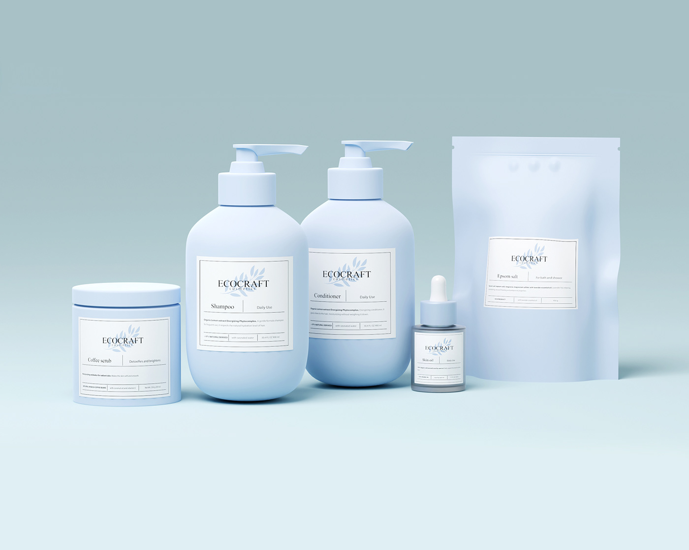 ECOCRAFT Natural Products Branding - 普象网