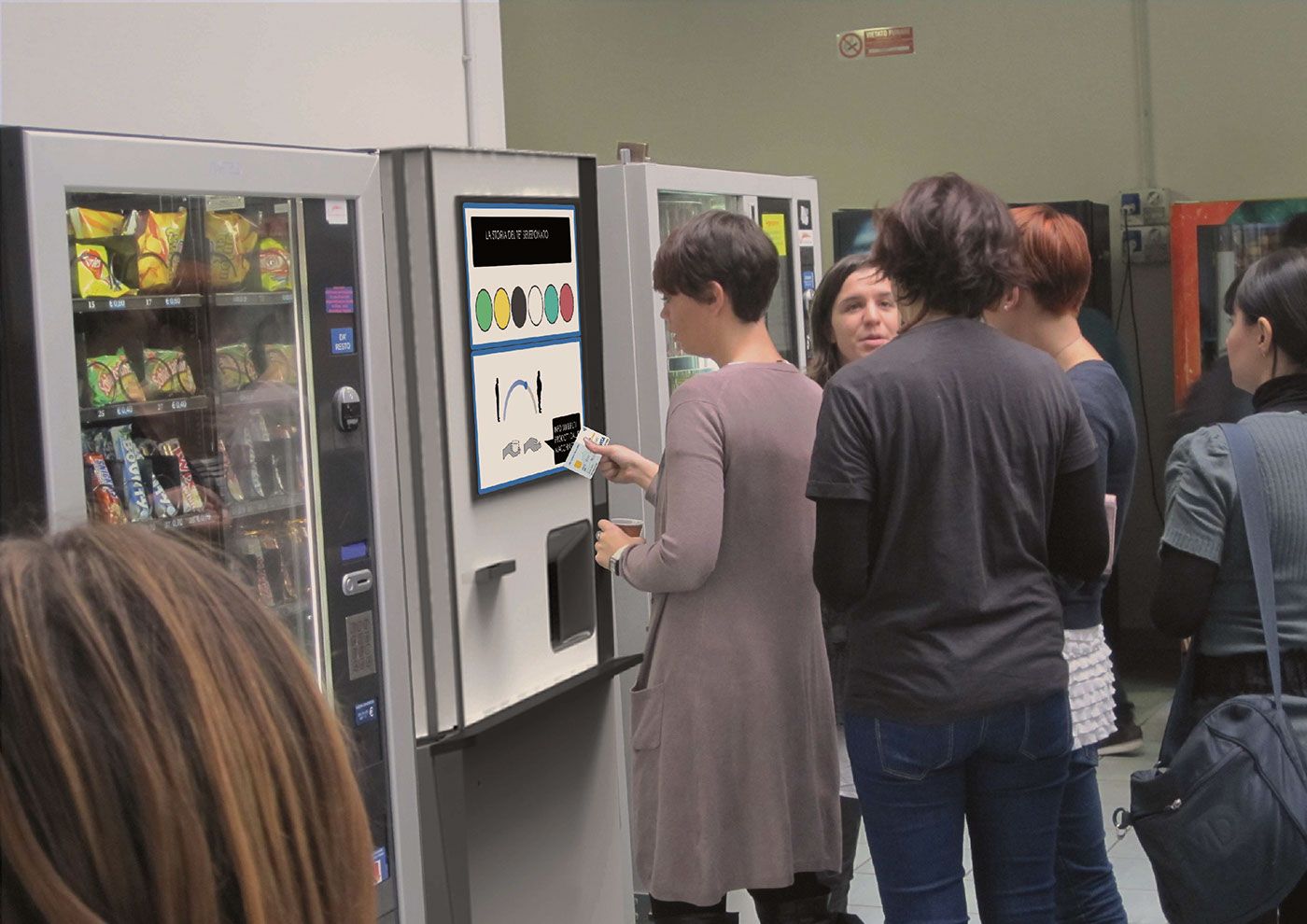 Luchà - the friendly tea Vending Machine - 普象网