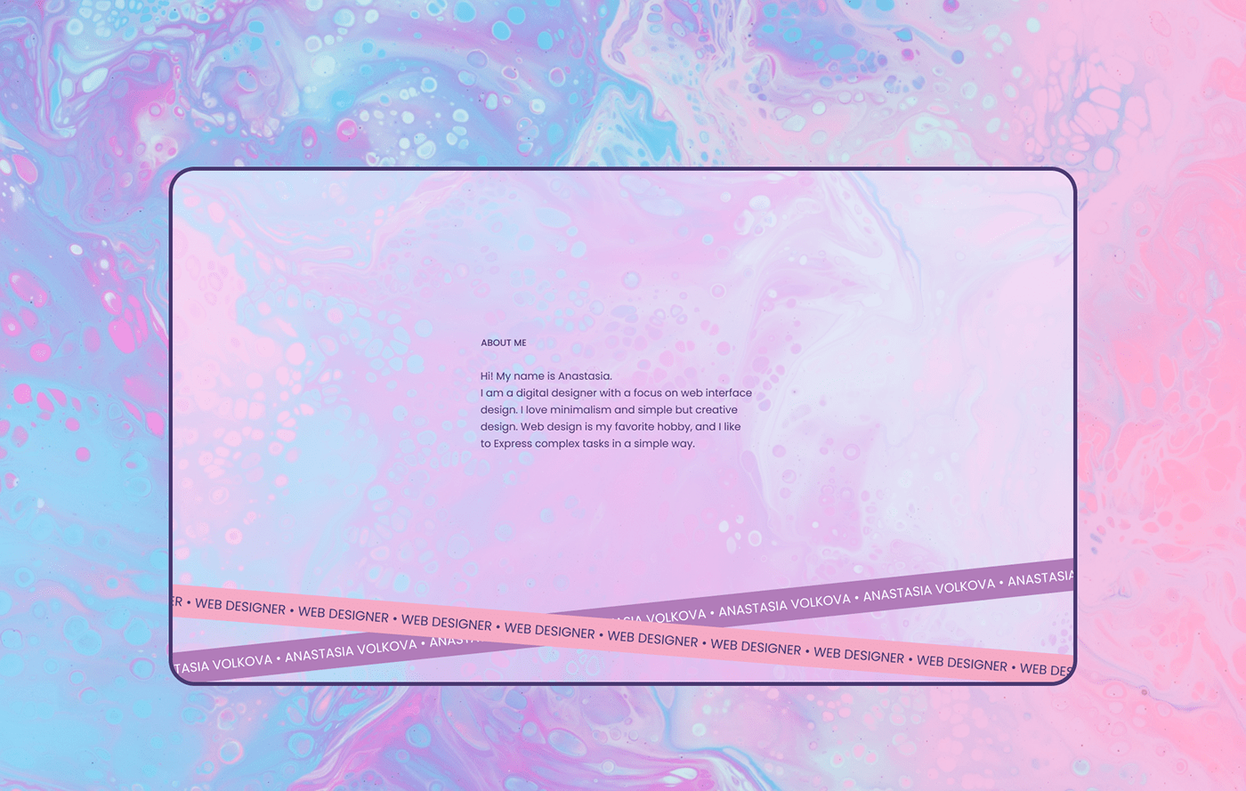 Personal portfolio website - 普象网