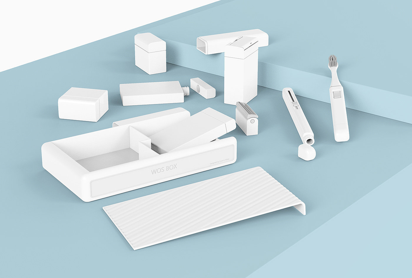 WOS BOX-Portable Wash Bag - 普象网