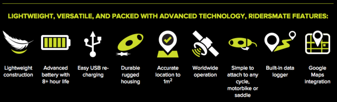 Ridersmate户外一键求救器 - 普象网