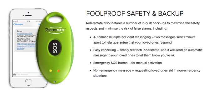 Ridersmate户外一键求救器 - 普象网