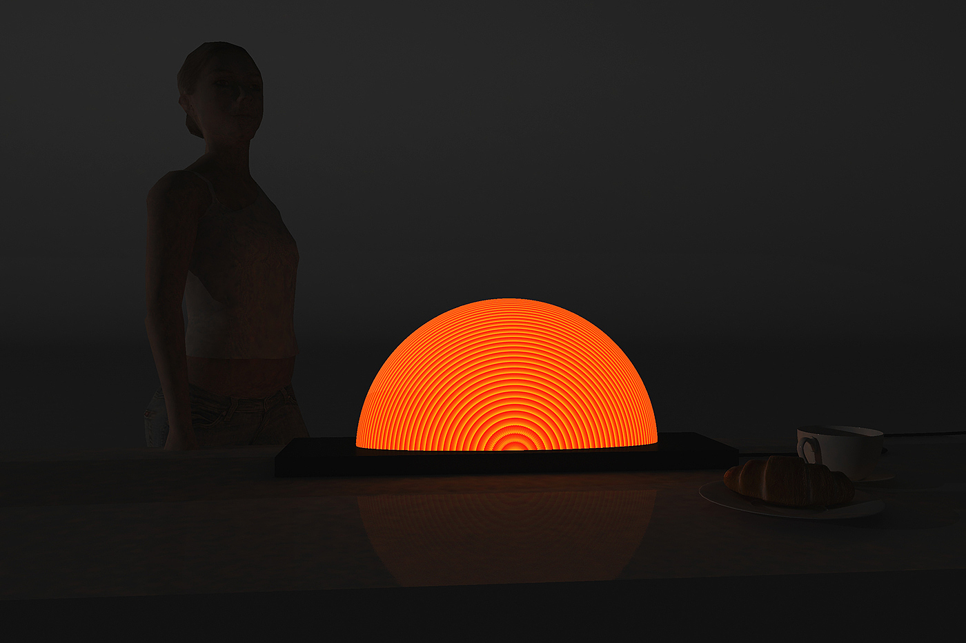 Sunrise lamp (S-12) /Design and Design Award 2013 - 普象网