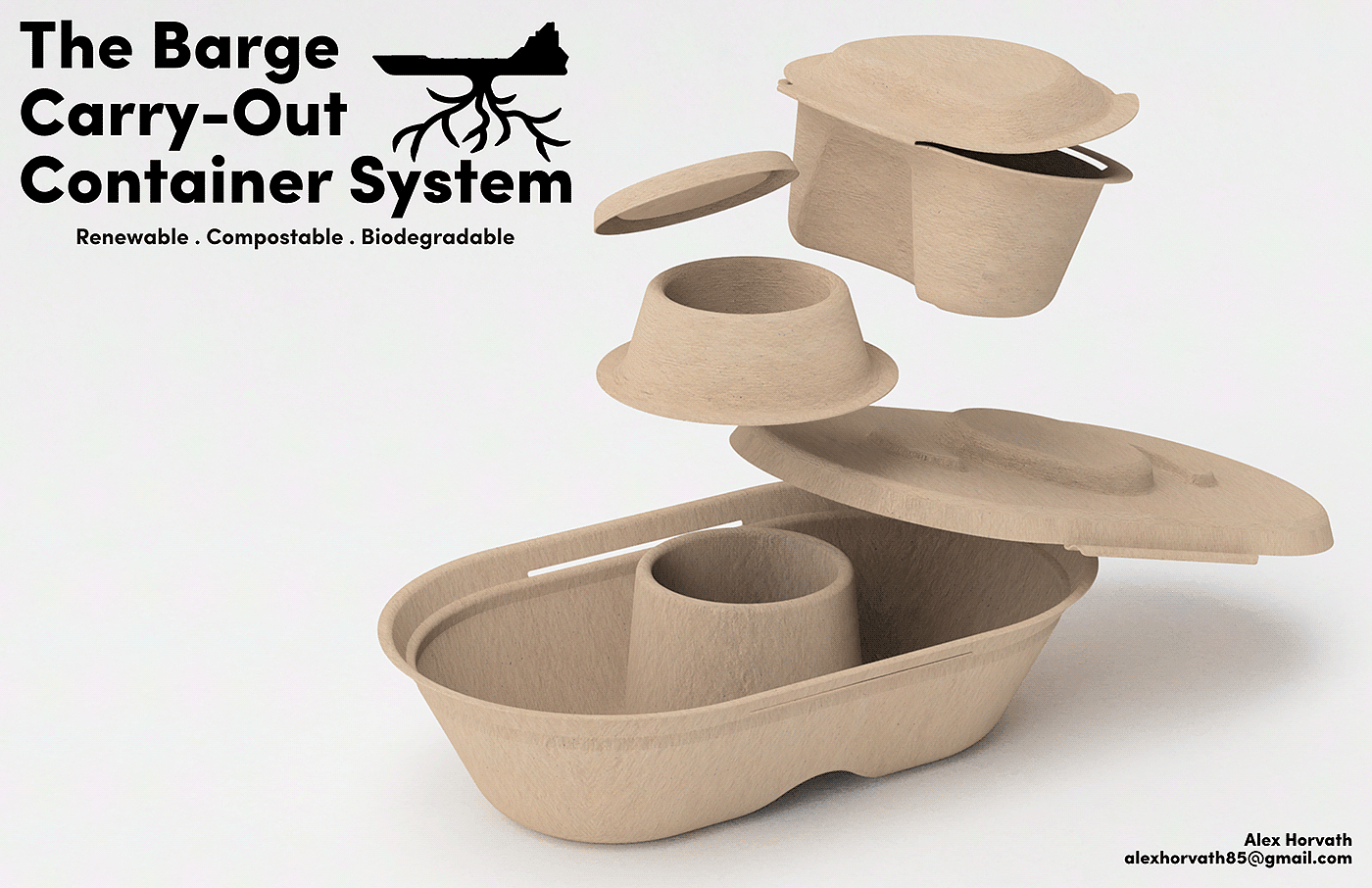 The Barge Carry-out Container System - 普象网