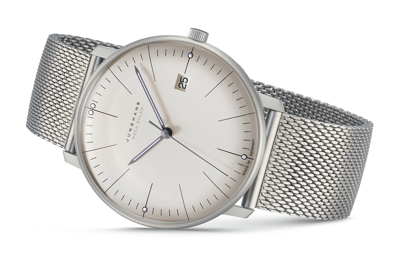 【2021 红点最佳设计奖】max bill MEGA Solar / 互联遥控太阳能腕表 - 普象网