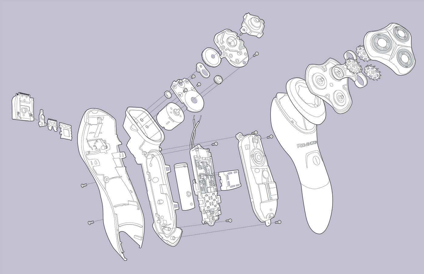 Exploded View - 普象网