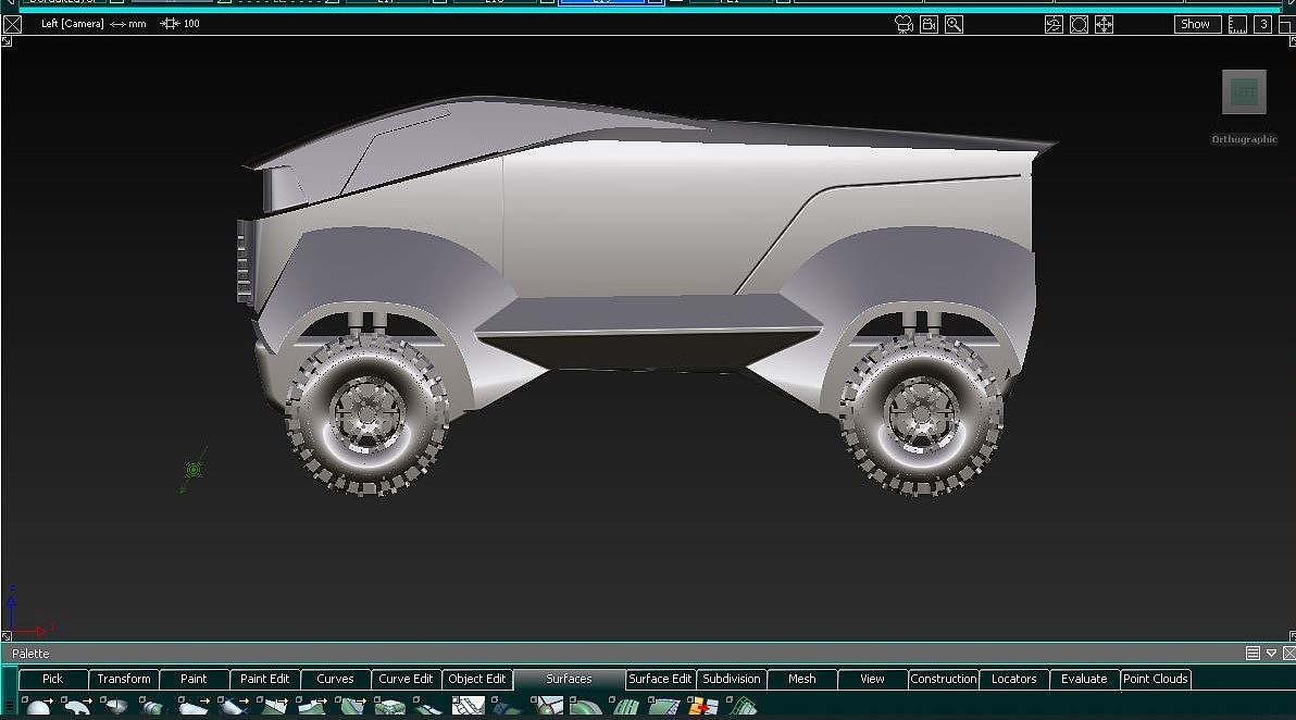 Concept Truck in Autodesk Alias Autostudio - 普象网