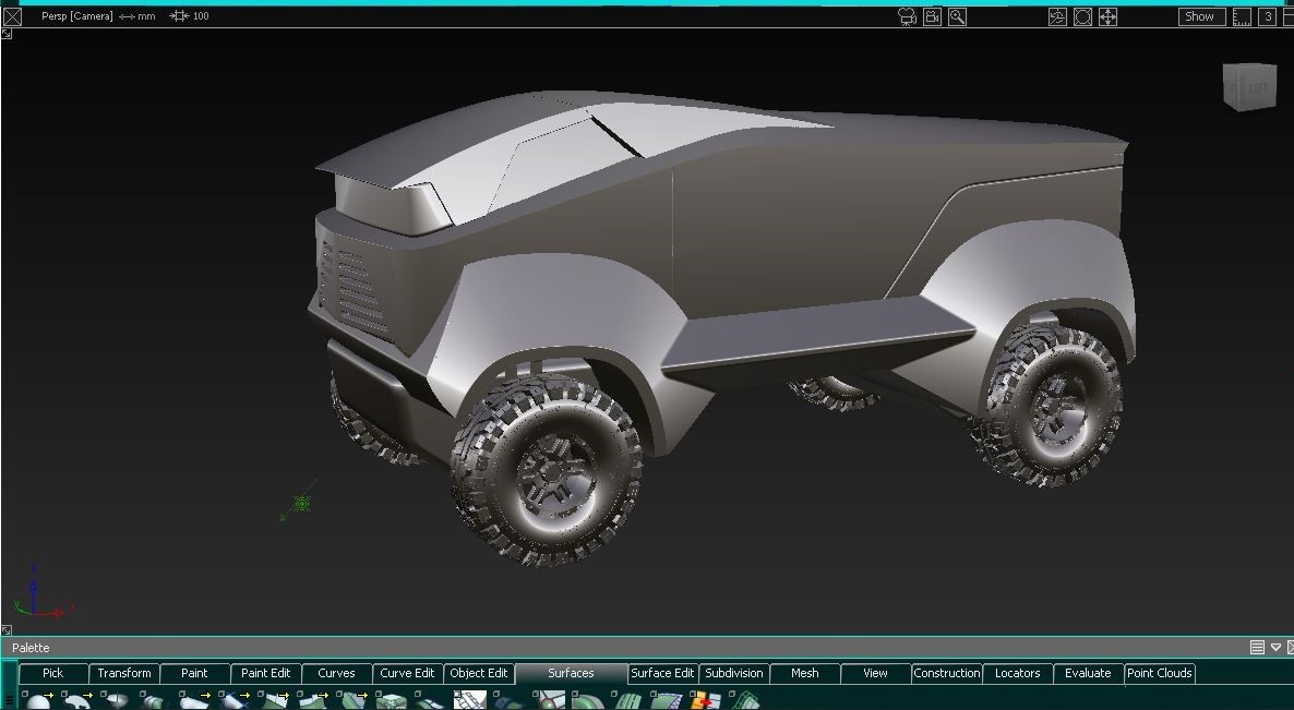 Concept Truck in Autodesk Alias Autostudio - 普象网