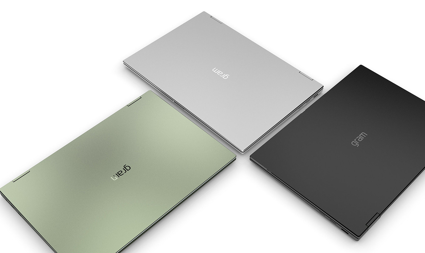 【2021 红点奖】LG gram 2in1 / LG gram 360 (16/14T90P) - 普象网