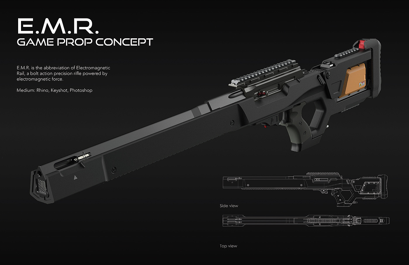E.M.R. Coil Gun FPP Prop - 普象网