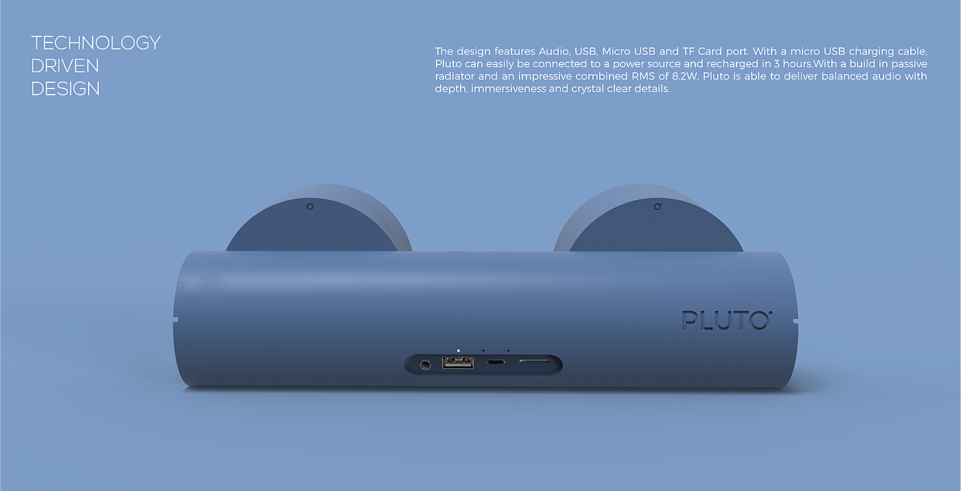 Pluto Bluetooth Speaker - 普象网