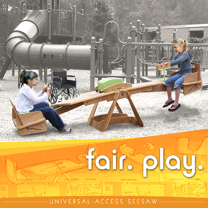 Wheelchair-Accessible Seesaw - 普象网