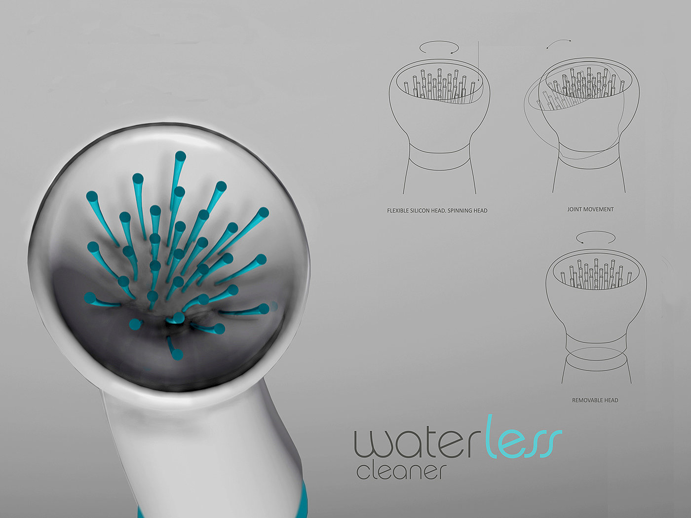 waterless cleaner | concept dishwasher - 普象网