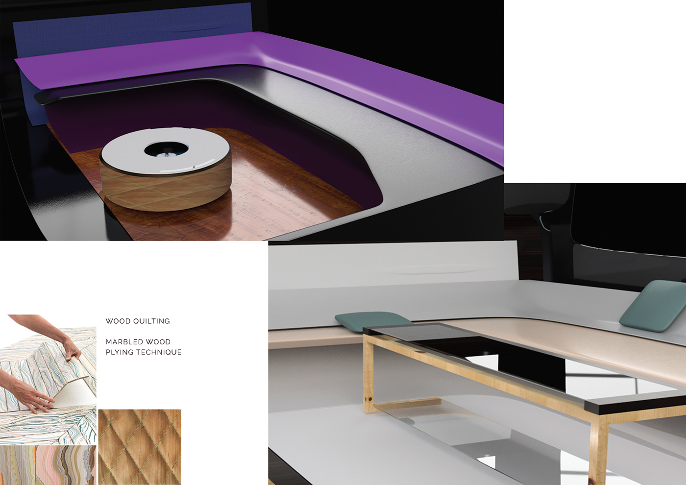CMF led design for a speculative interior for 2030 - 普象网