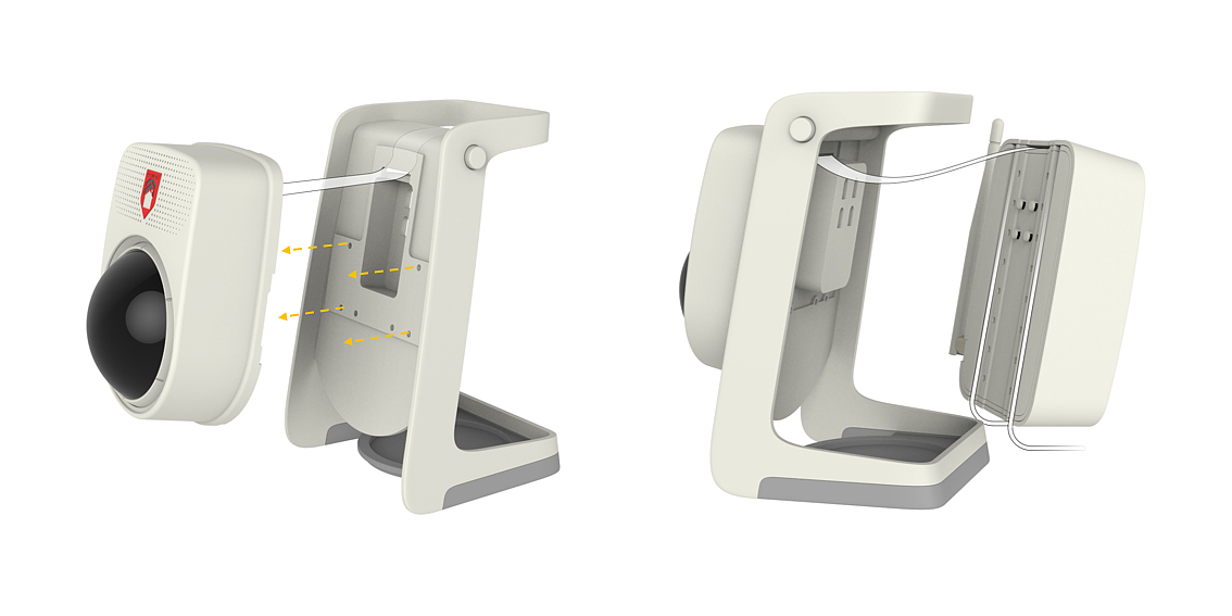 Accessory design of door Camera - 普象网