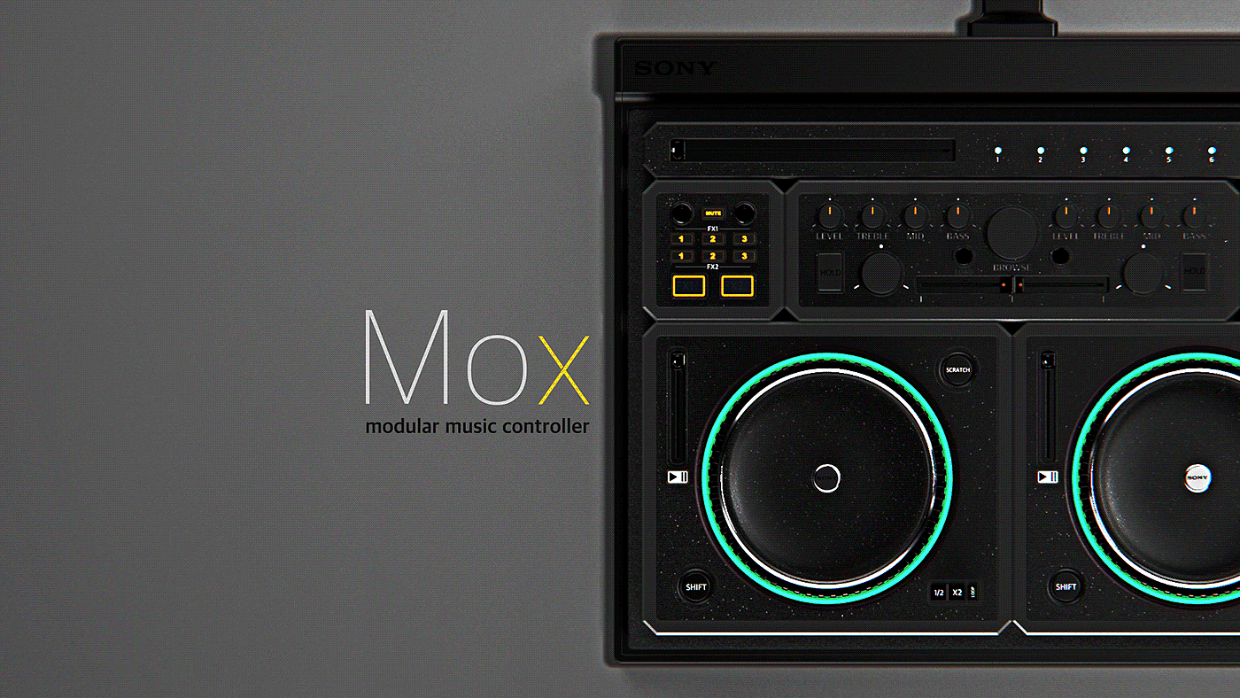 SONY Music Controller Mox——极佳的音乐享受 - 普象网