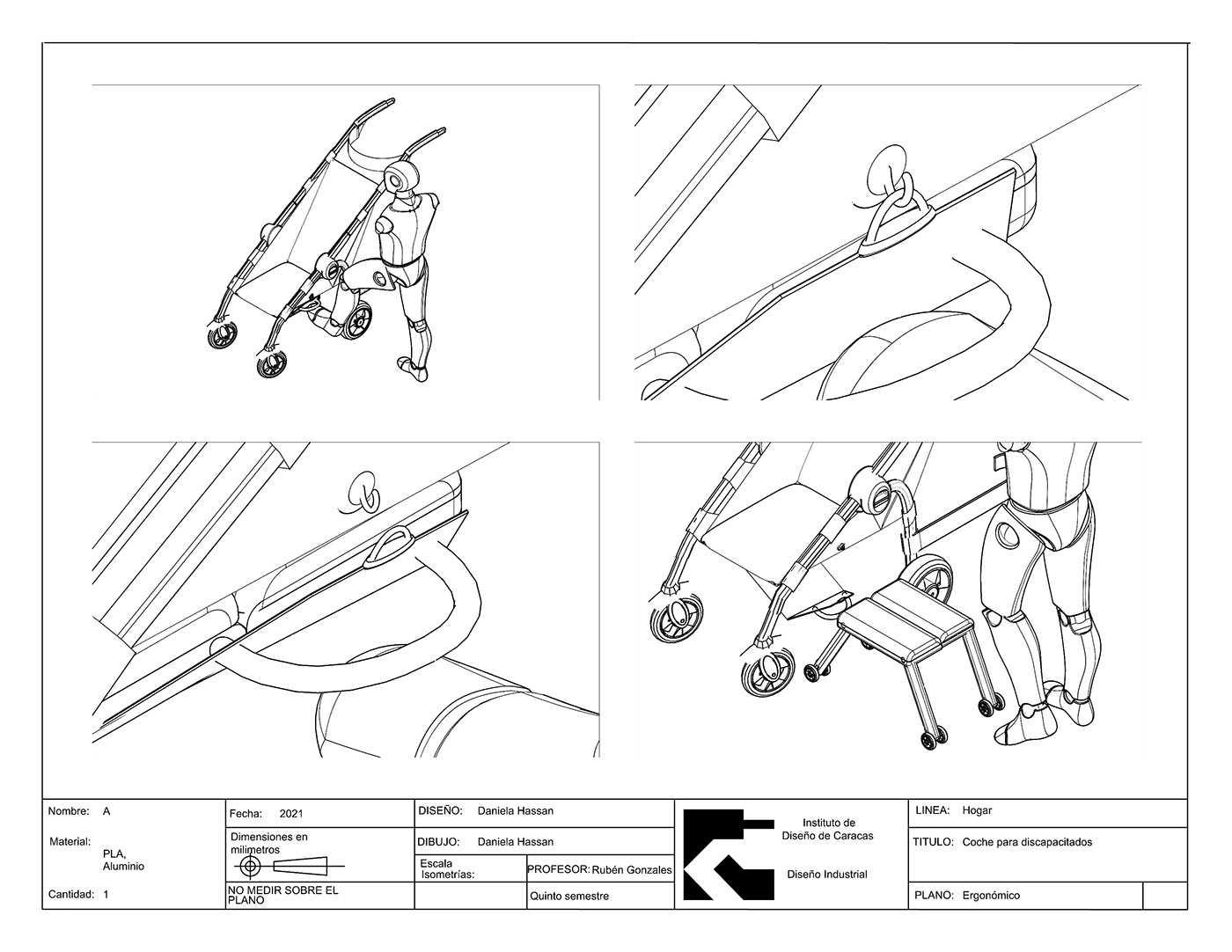 Emily armless stroller - 普象网