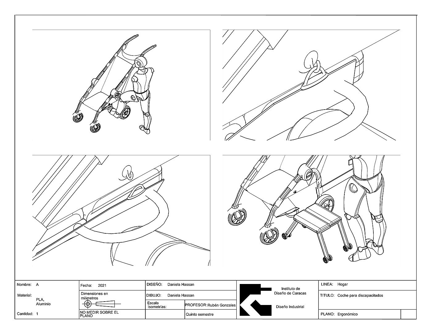 Emily armless stroller - 普象网