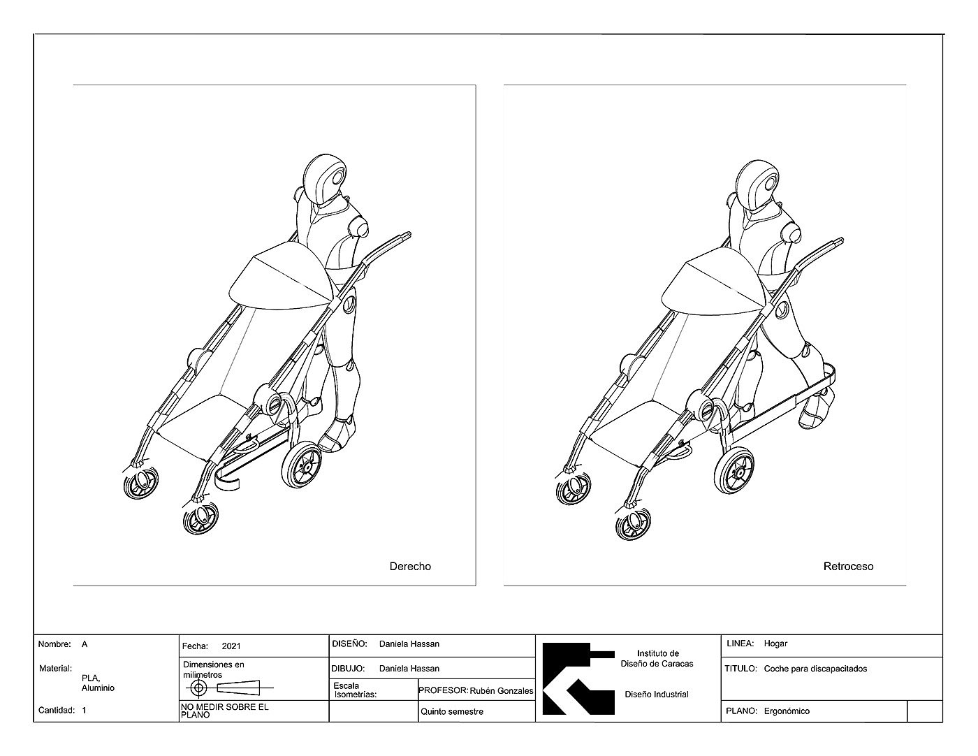 Emily armless stroller - 普象网