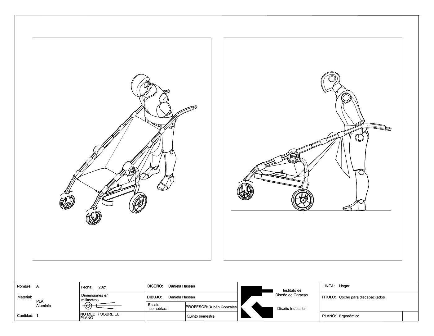 Emily armless stroller - 普象网