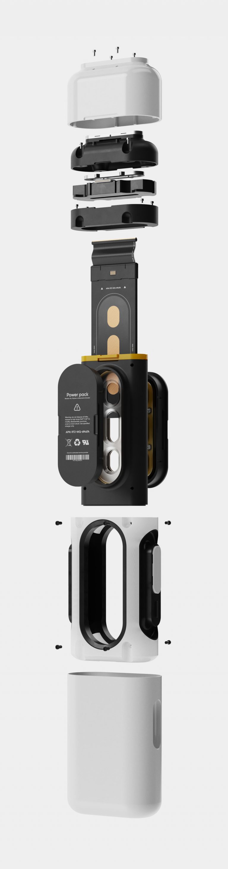 Black Black / White Electronics exploded view Geometry High Contrast ...