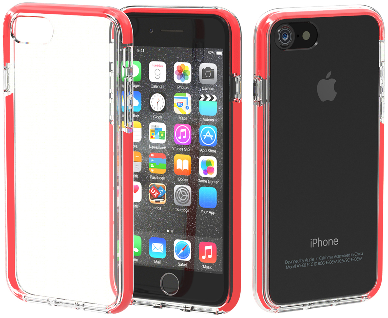 iphone7/7p/8软底手机壳产品渲染案例 - 普象网