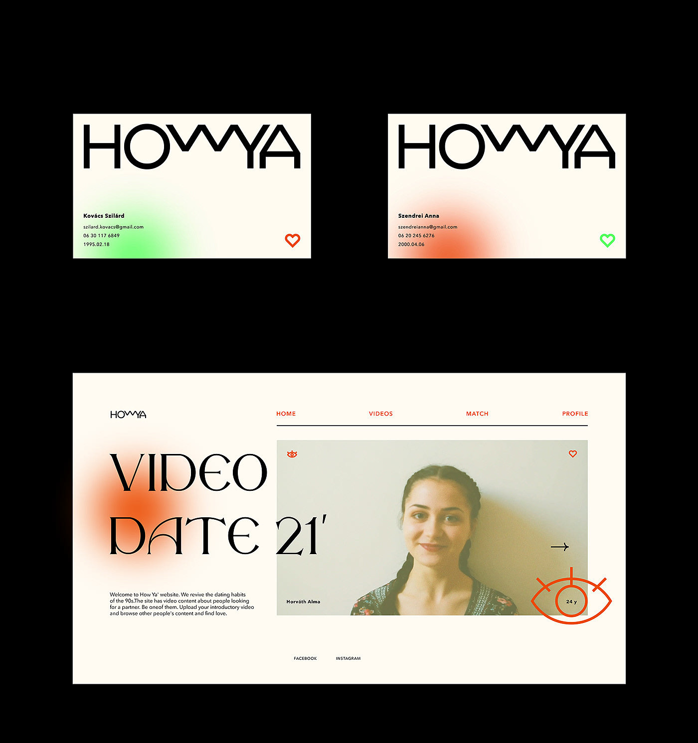 HOWYA dating website // 2021 - 普象网