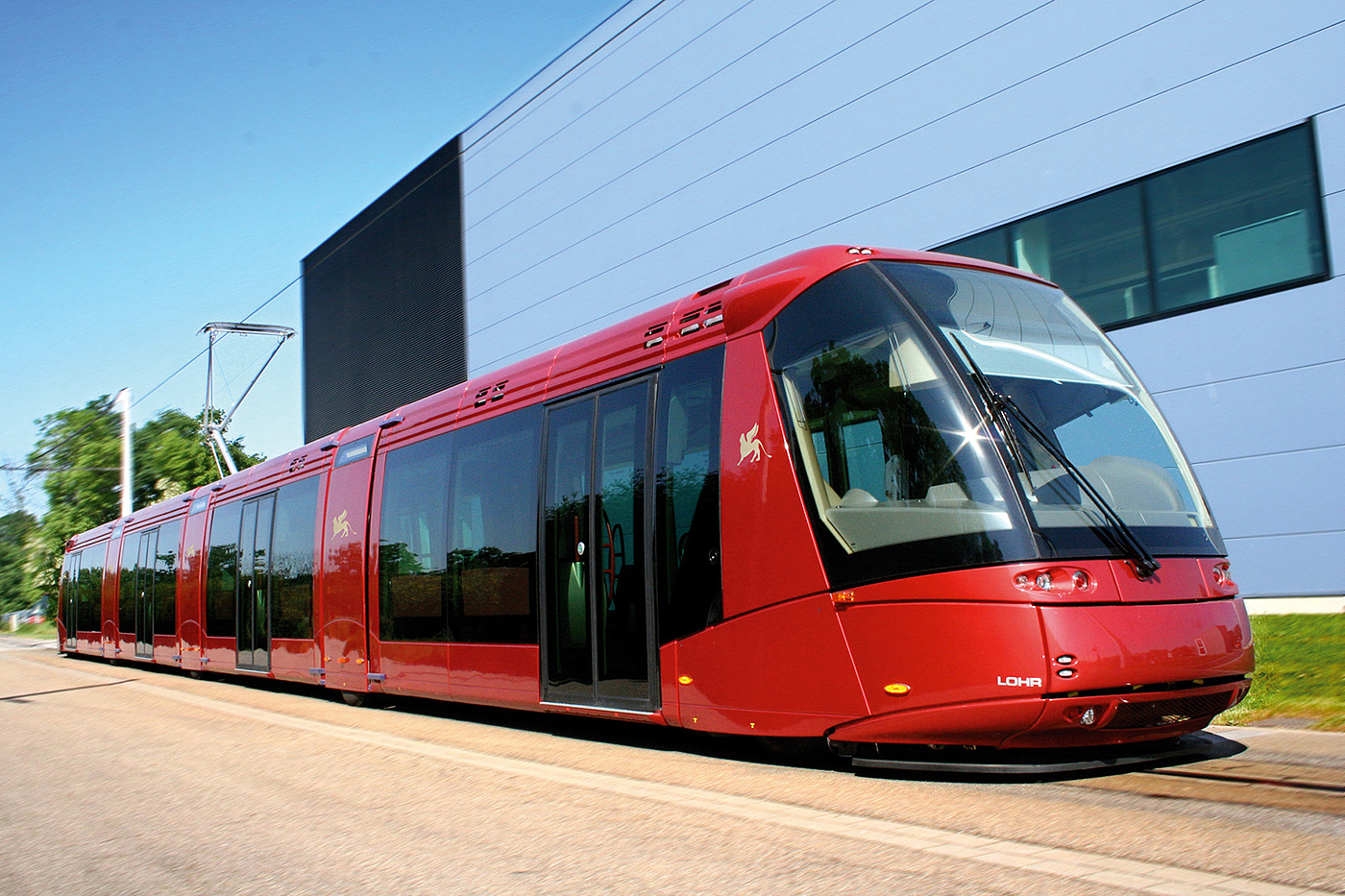 Tramway on tires TRANSLOHR - 普象网