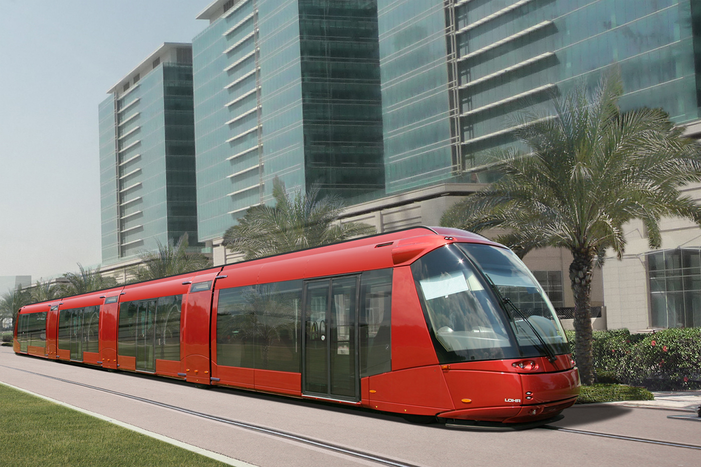 Tramway on tires TRANSLOHR - 普象网