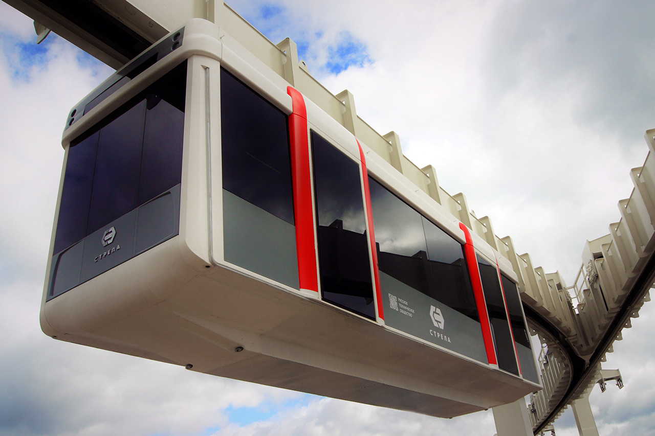Design of the technical monorail car - 普象网