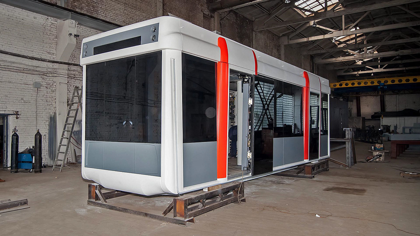 Design of the technical monorail car - 普象网