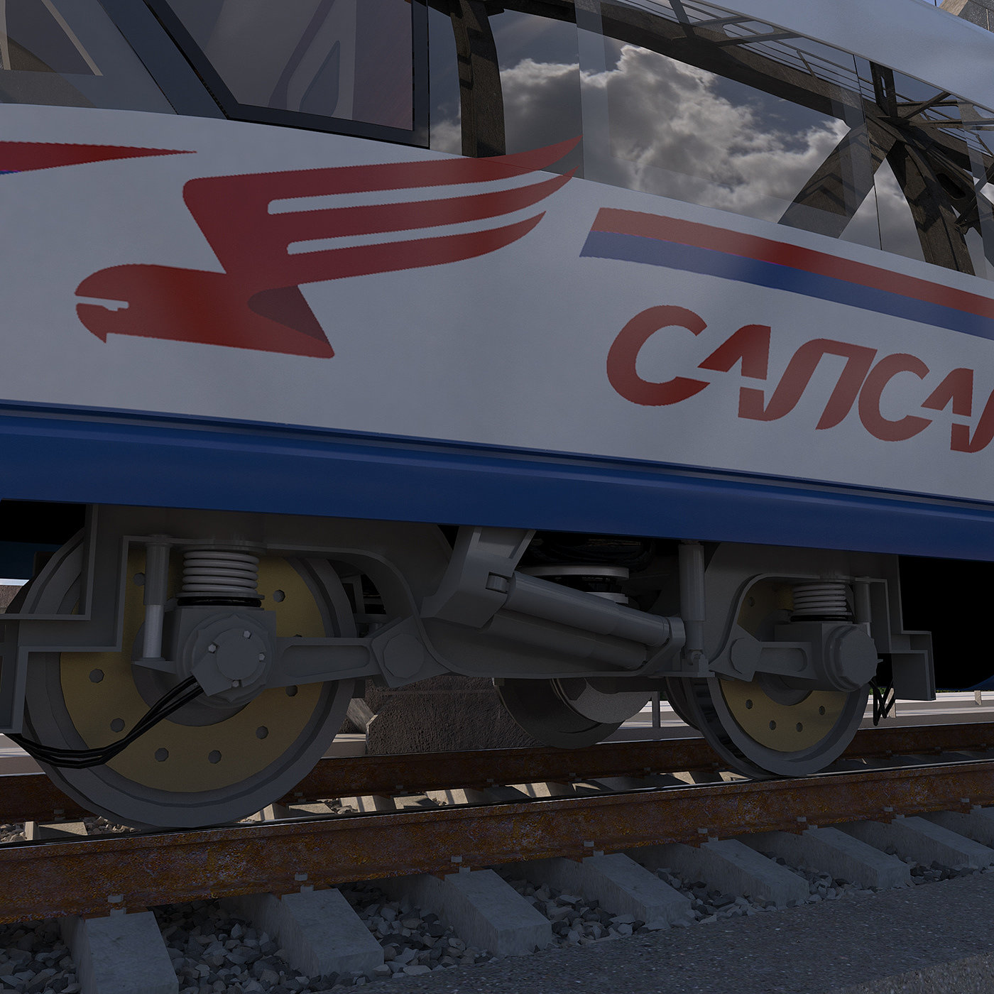 Sapsan Velaro RUS Train 2010 - 普象网