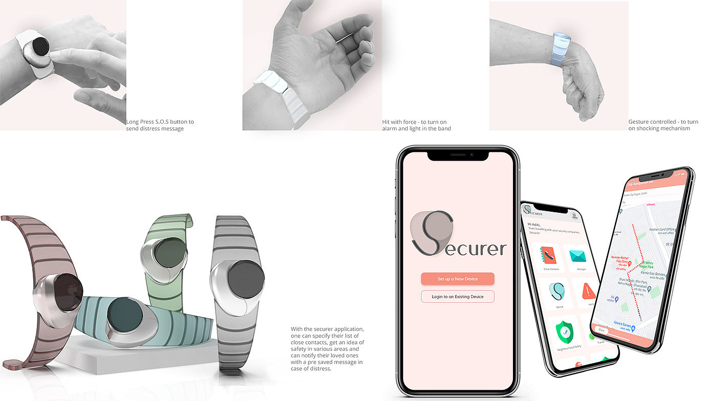 Securer- Wearable security device - 普象网
