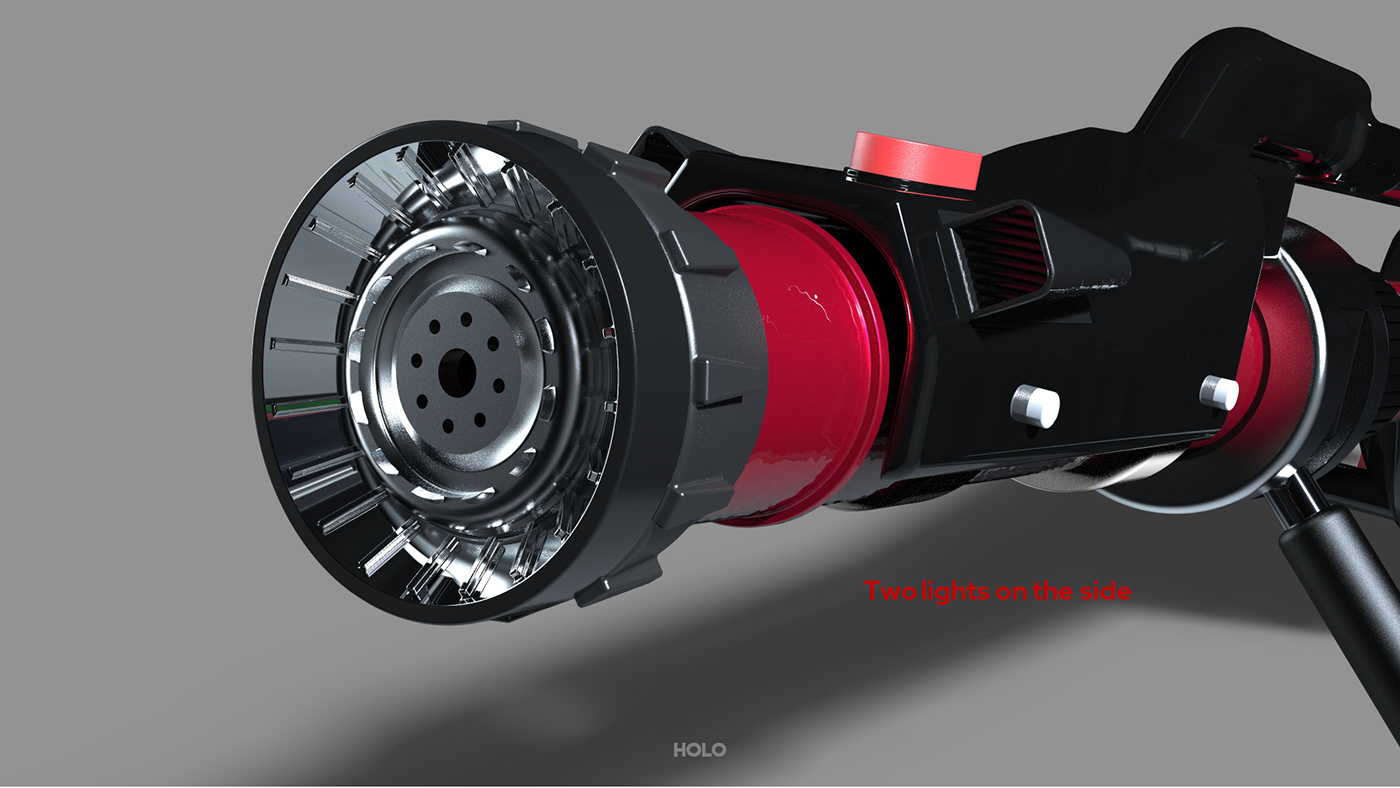 Holo_fire hose nozzle - 普象网