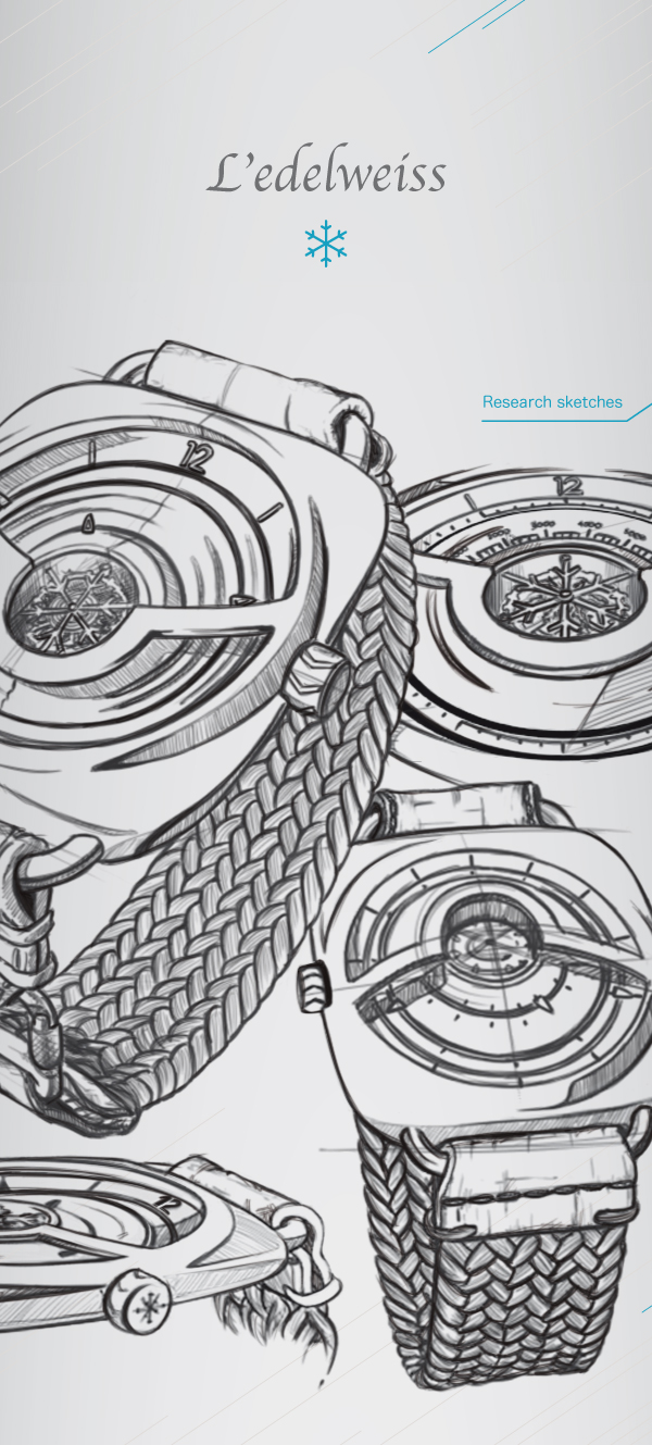 EDELWEISS - watch concept - 普象网