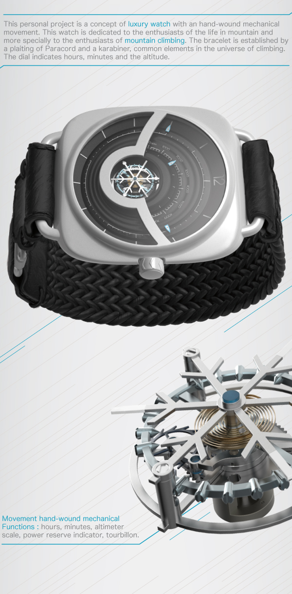 EDELWEISS - watch concept - 普象网