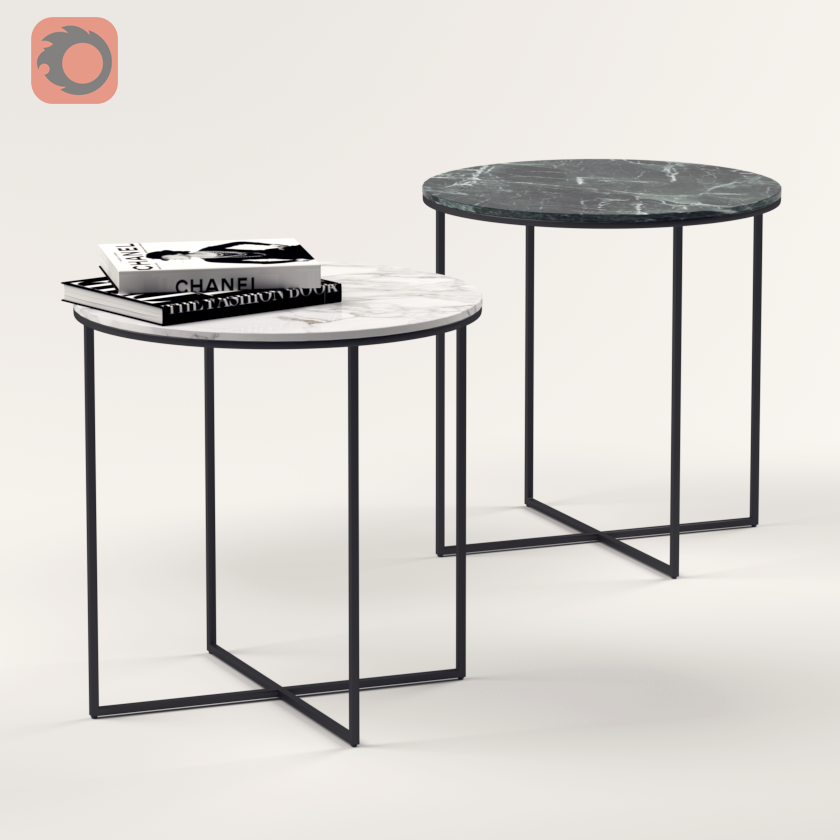 Coffe table Bern. Modeling - 普象网