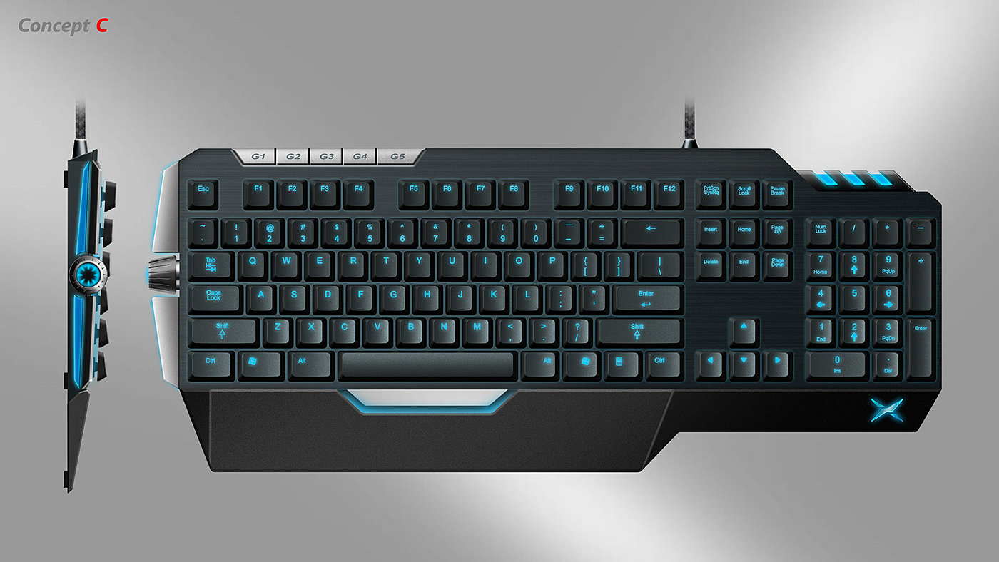 Gaming Keyboard-TURBO BOOST - 普象网
