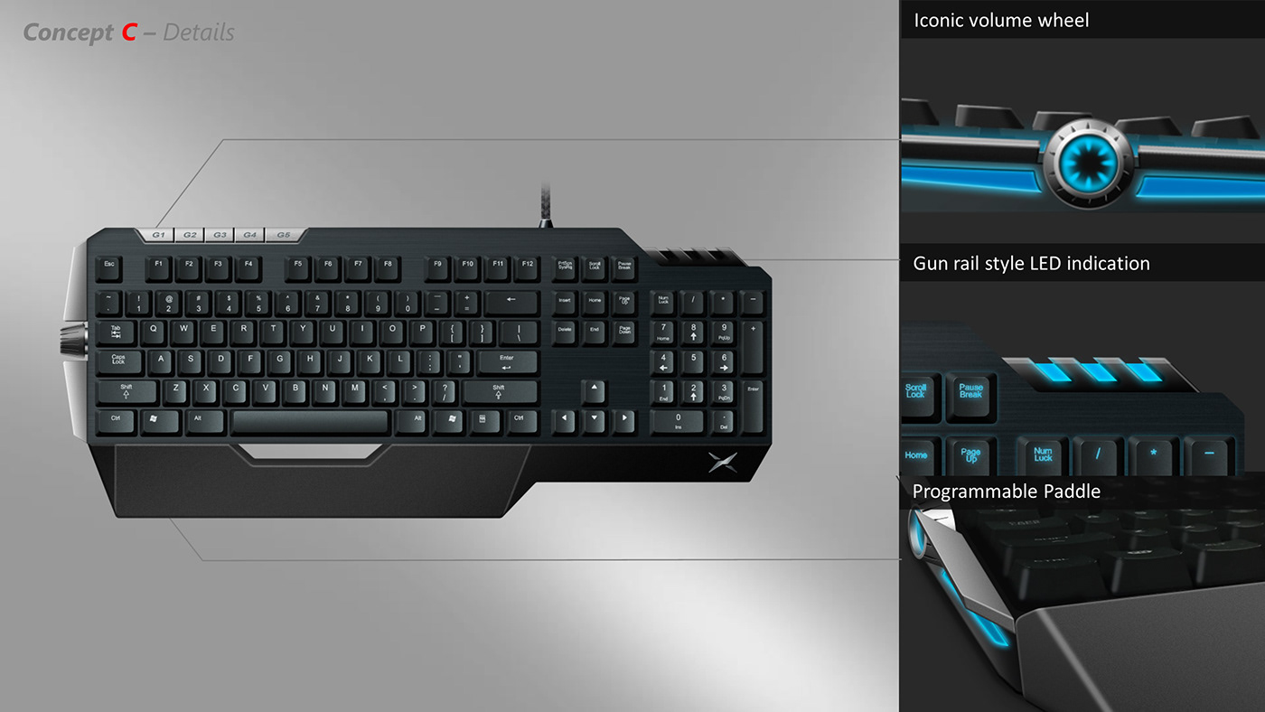 Gaming Keyboard-TURBO BOOST - 普象网