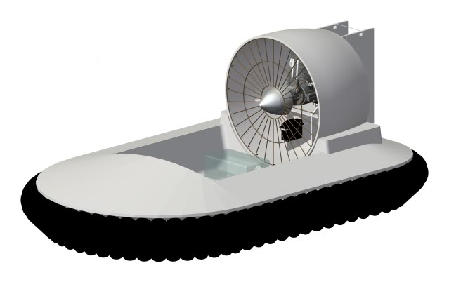 Flood Hovercraft - 普象网