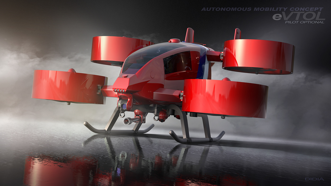eVTOL FIRST RESPONDER CONCEPTS - 普象网