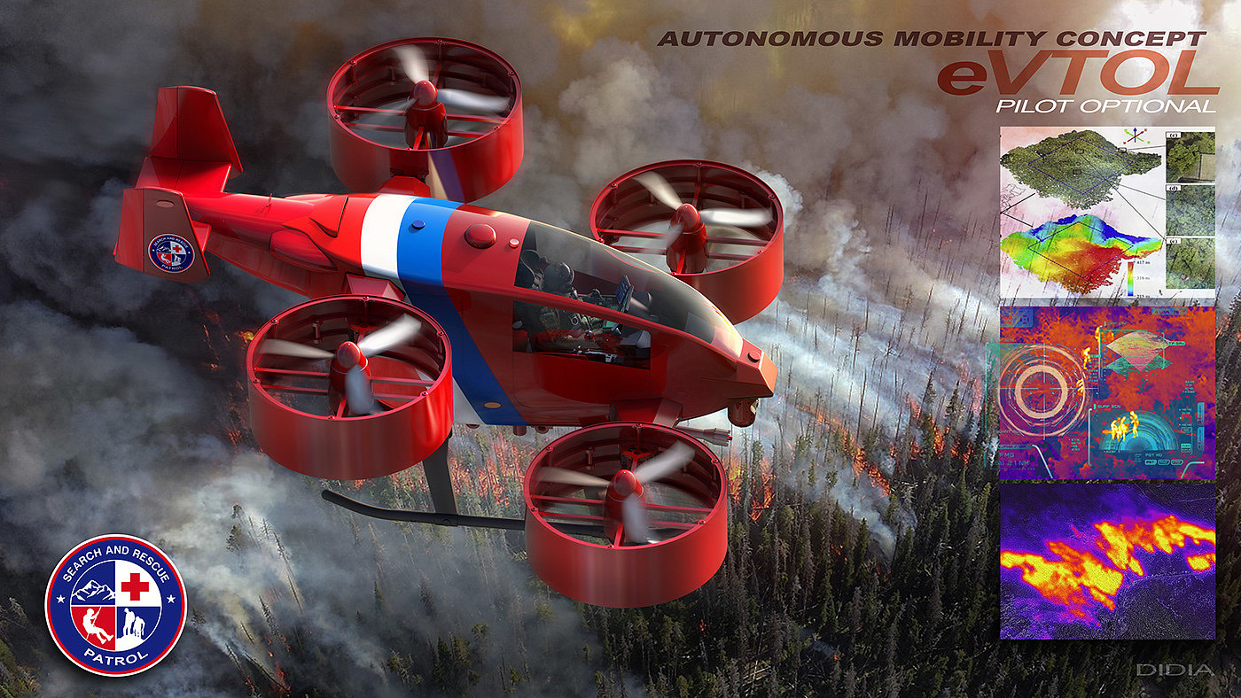 eVTOL FIRST RESPONDER CONCEPTS - 普象网