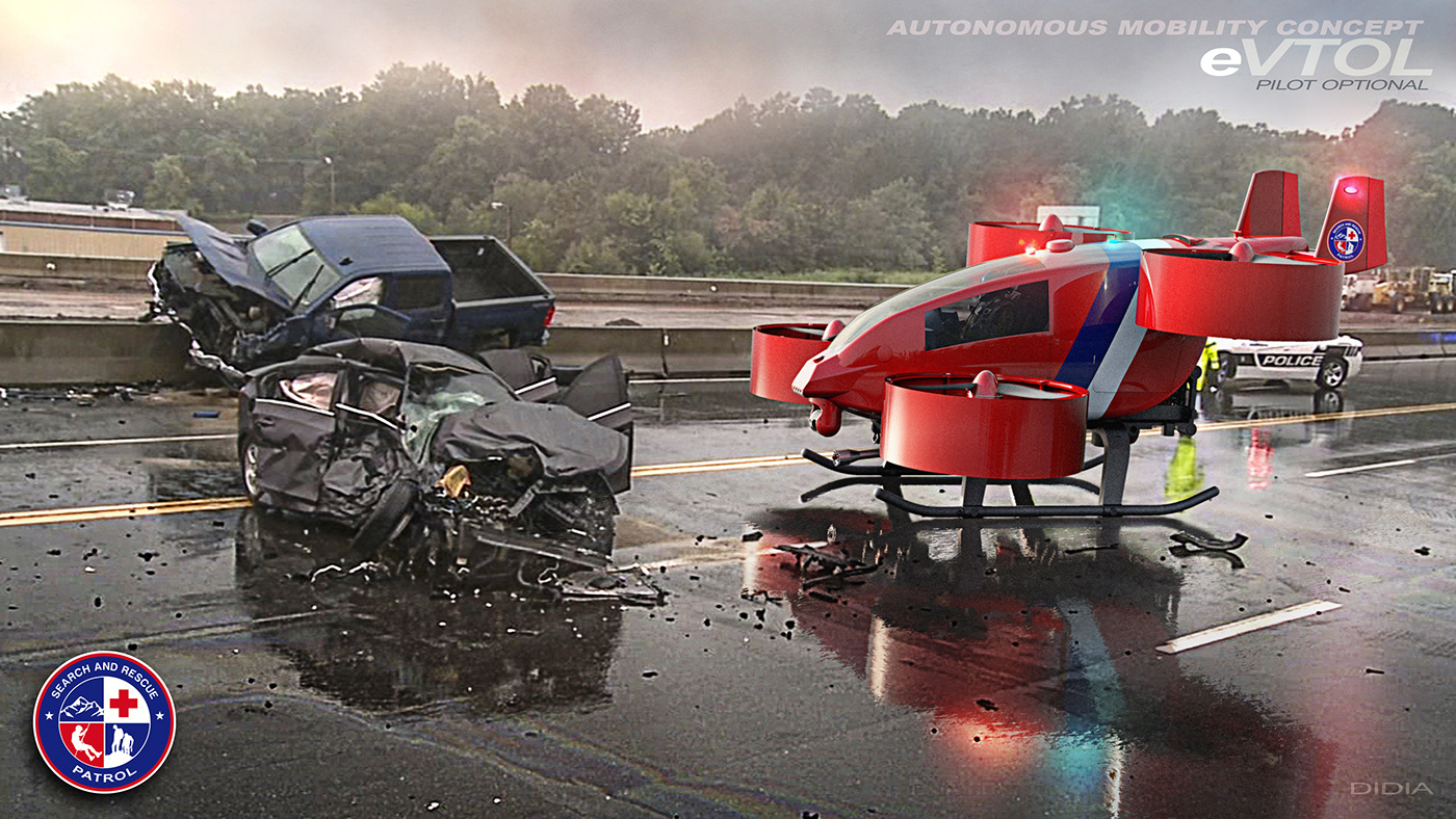 eVTOL FIRST RESPONDER CONCEPTS - 普象网