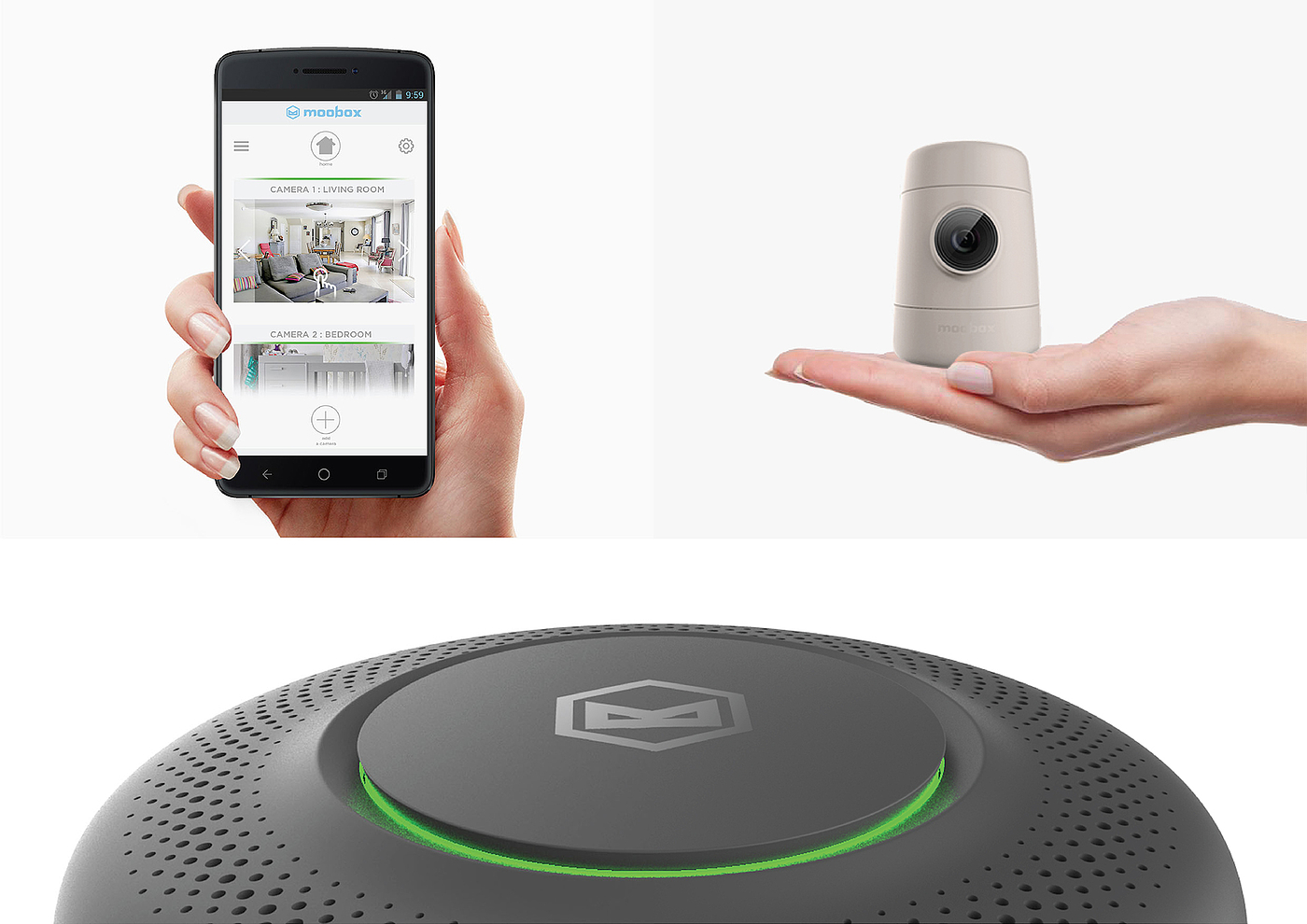 新时代家庭卫士：Moobox室内安全摄像头 - 普象网