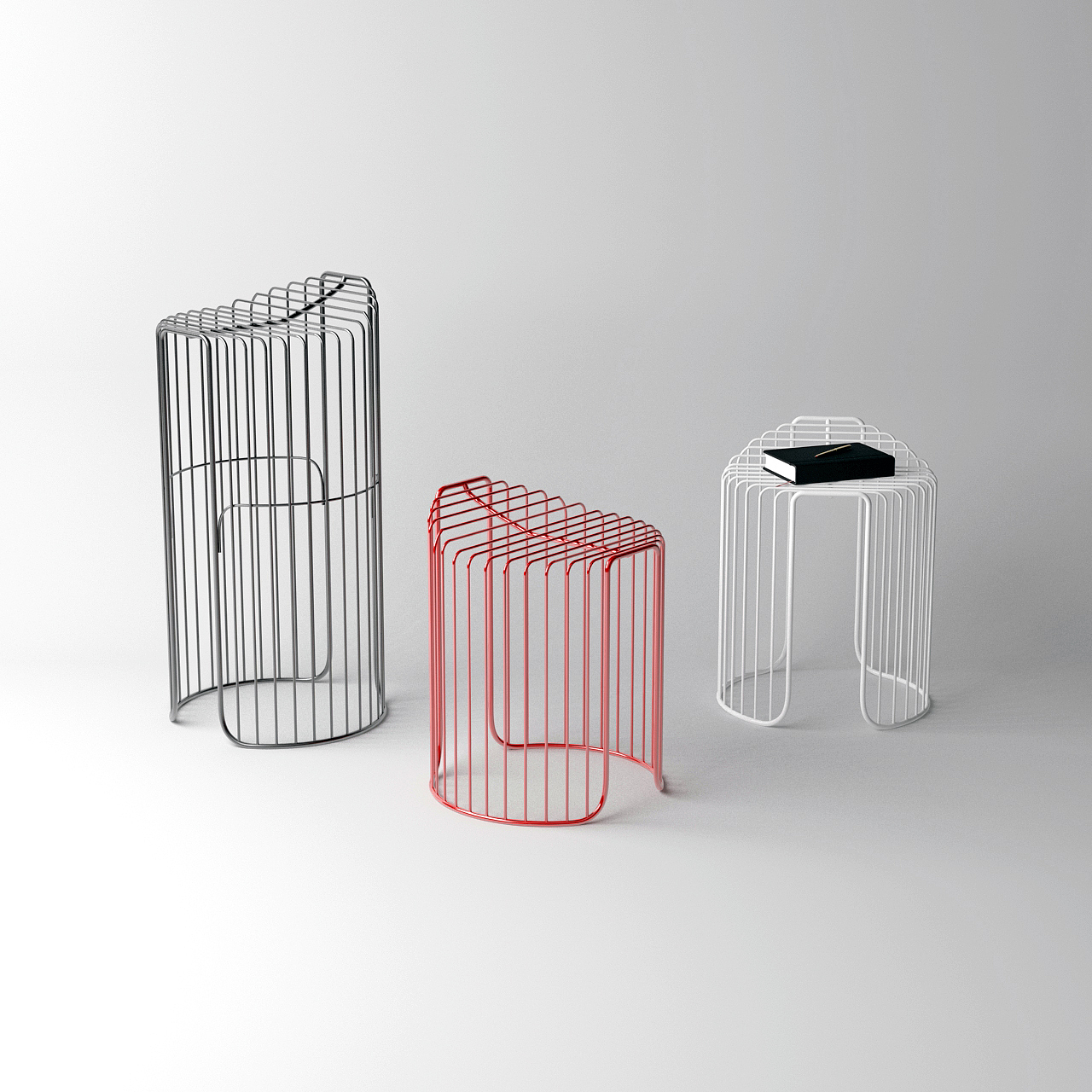 A minimal, light, fluid stool: IRO - 普象网