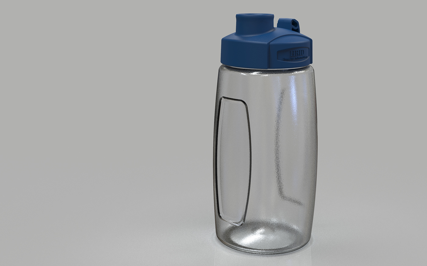 Water bottle_3D modeling and rendering - 普象网