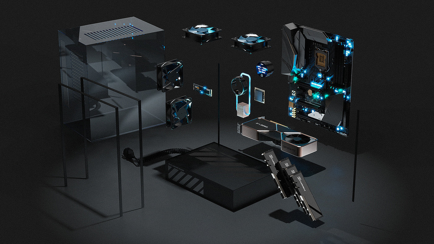 Crystal PC Case Concept - 普象网